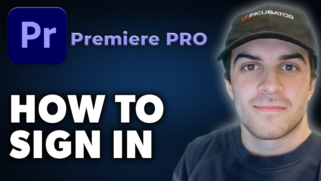 How to Sign In Adobe Premiere Pro (Full 2025 Guide) - YouTube