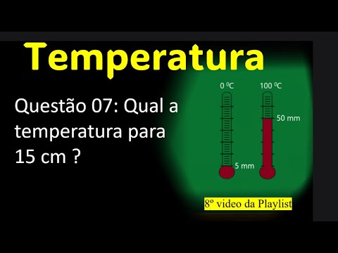 QUESTÃO 07 - MEDIDA DA TEMPERATURA: ESCALAS CELSIUS, FAHRENHEIT E ...