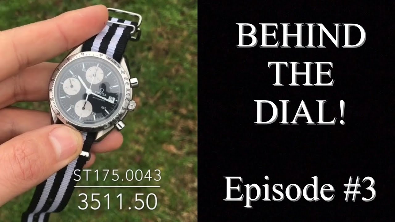 Behind The dial #3 OMEGA SPEEDMASTER AUTOMATIC DATE - YouTube
