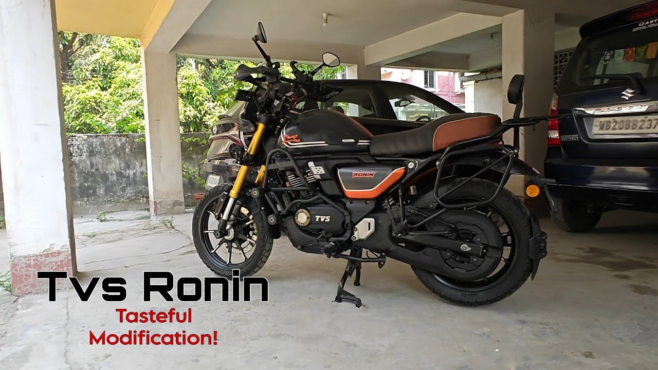 Tvs Ronin, tasteful Modification. - YouTube
