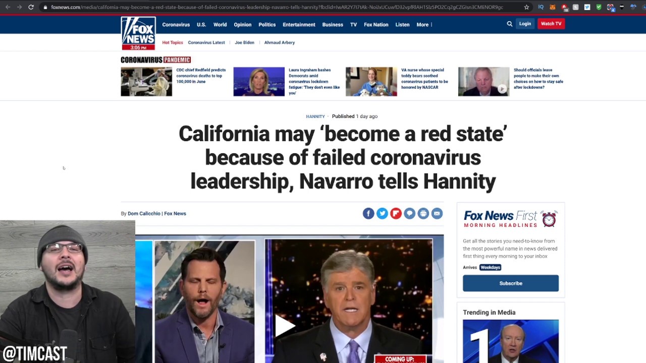 California May Become A Red State over Failed Lockdown Orders??! Look ...