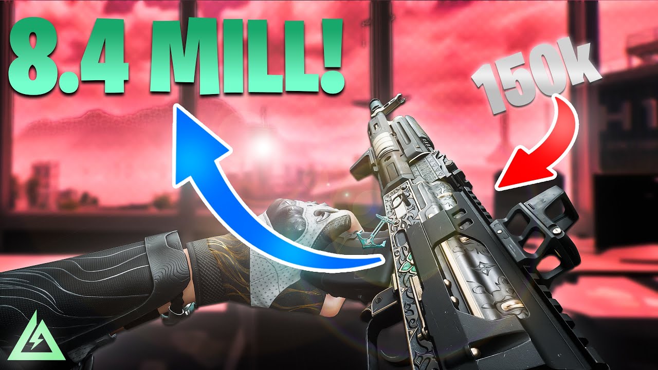 Delta Force Profit: 150k Gun → 8 MILL in ONE GAME of Space City Hard ...