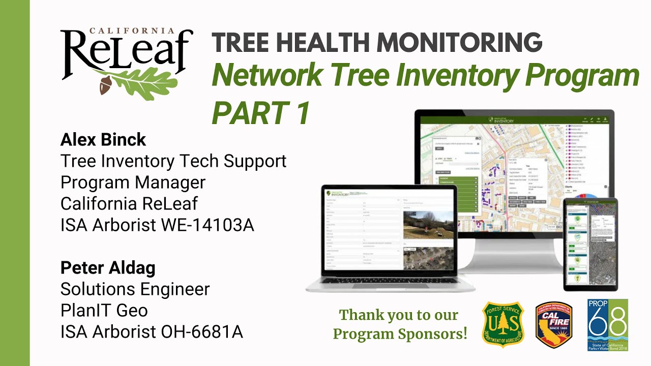 Tree Health Monitoring Part 1 - ReLeaf Network Tree Inventory Program ...
