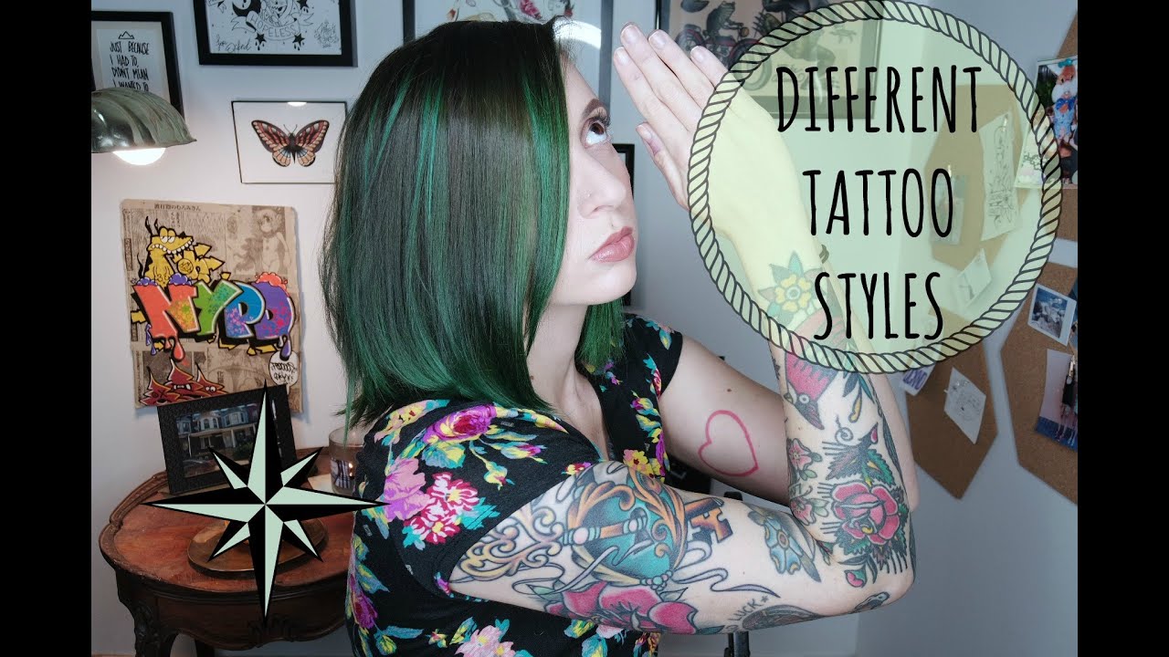 Tattoo Talk Tuesday! Tattoo Styles! - YouTube
