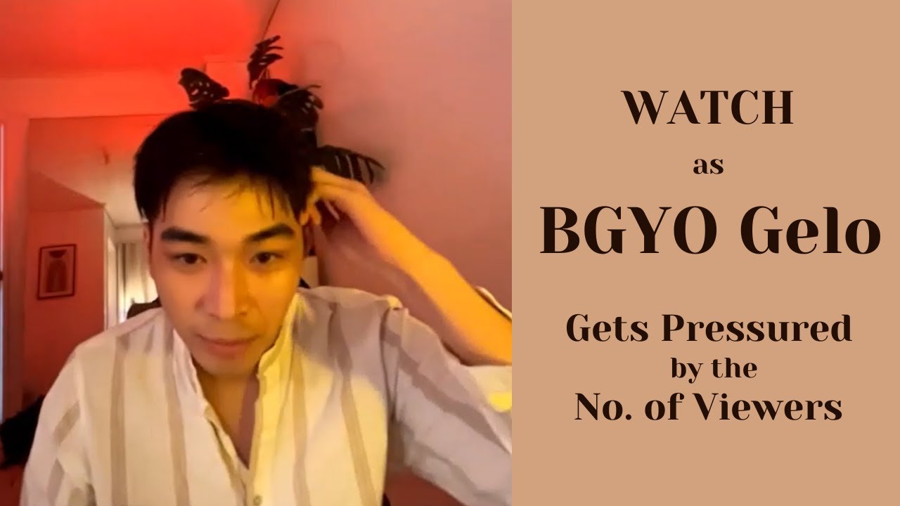 BGYO Gelo Surprised at No. of Viewers in the Wake of Viral 2x2 Photo ...