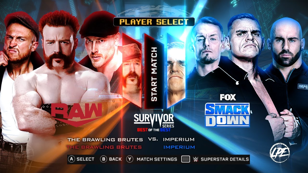 The ฺBrawling Brutes vs. Imperium — 6-Man Tag Team Elimination Match ...