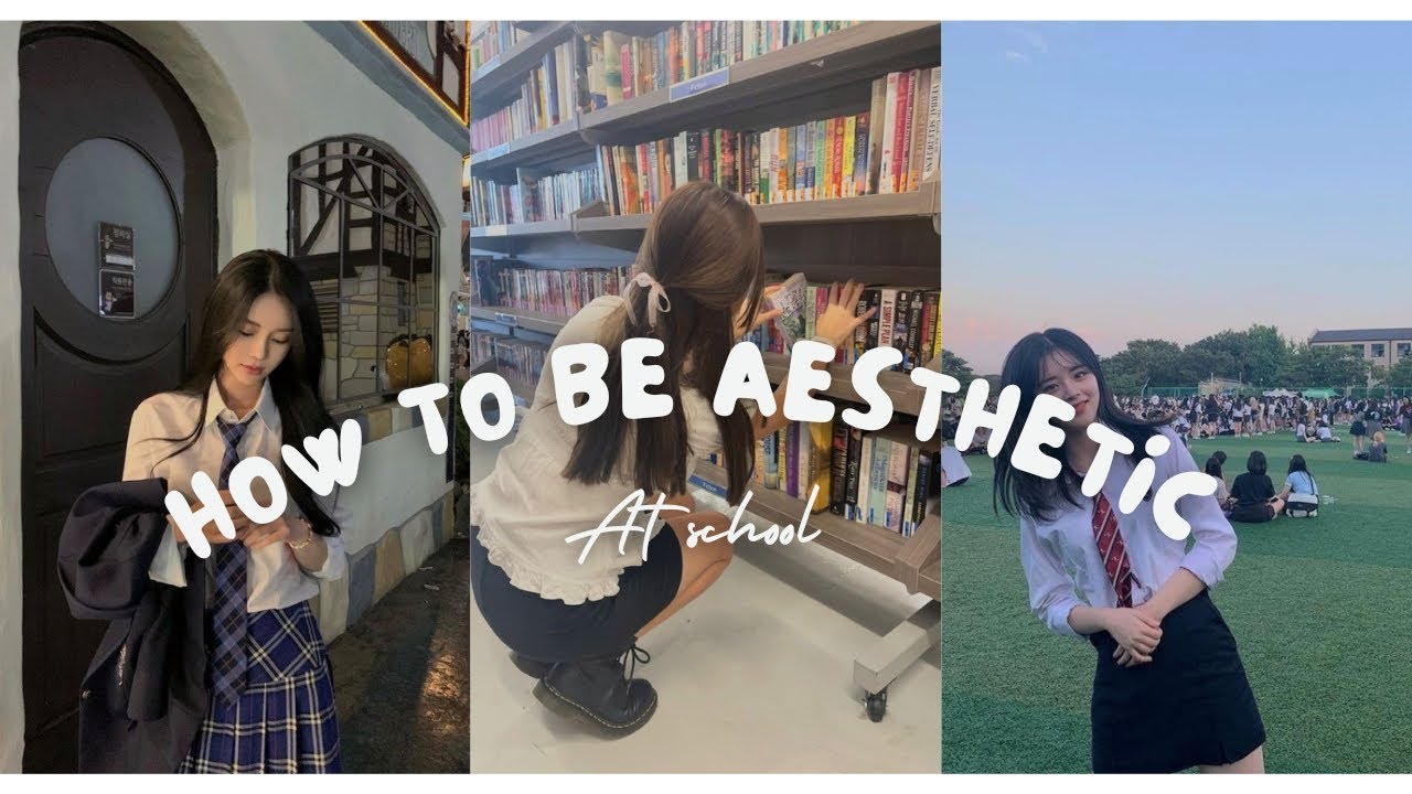 🎀 💗 how to be aesthetic at school 🌷🌟 - YouTube