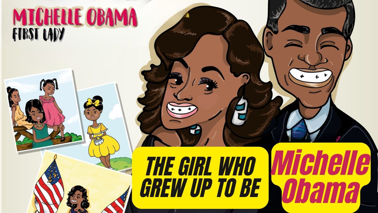 The Story Of Michelle Obama Animated Biography for Kids - YouTube