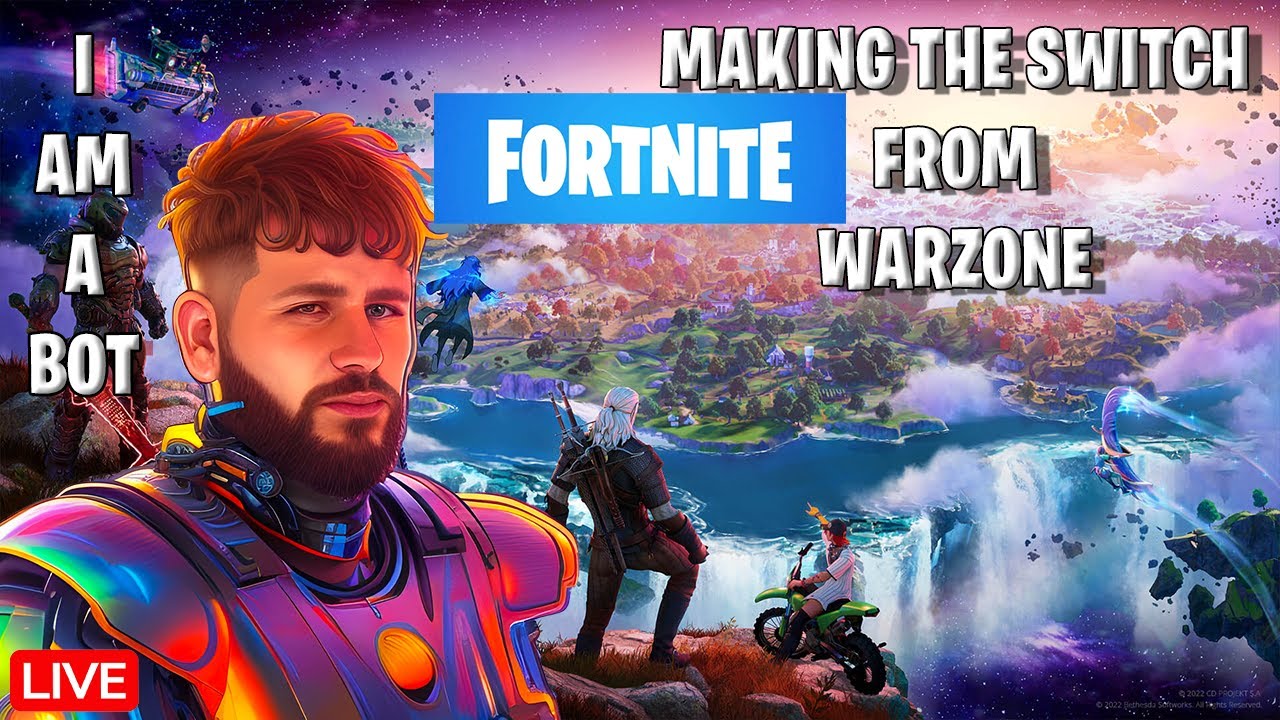LIVE: WARZONE BOT NOW PLAYS FORTNITE - YouTube