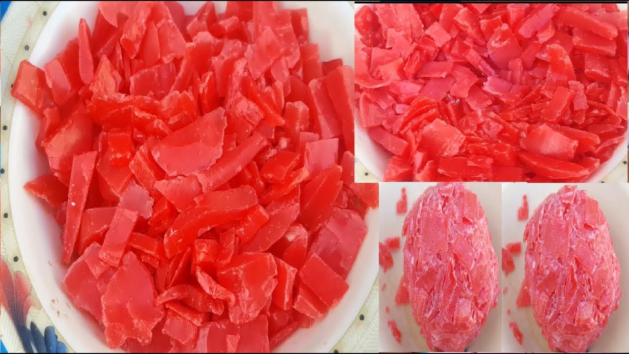 Red beautiful soaf making - YouTube