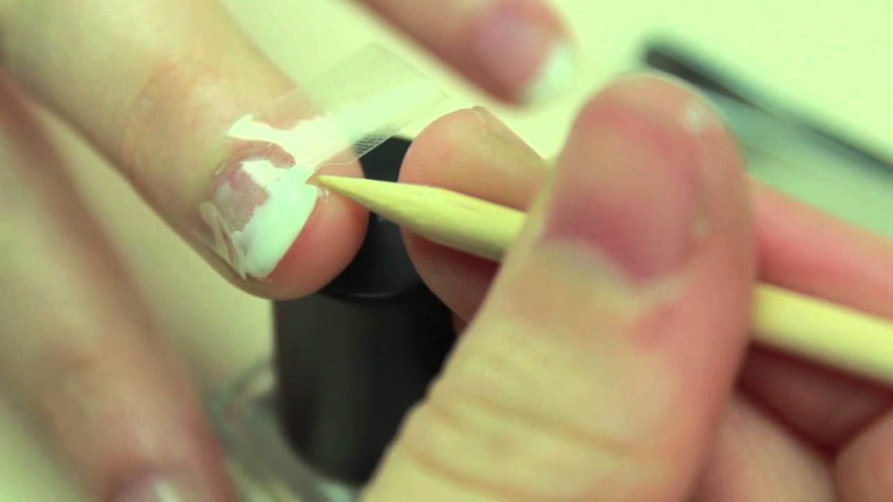Quick Tips: Easy French Tip - YouTube