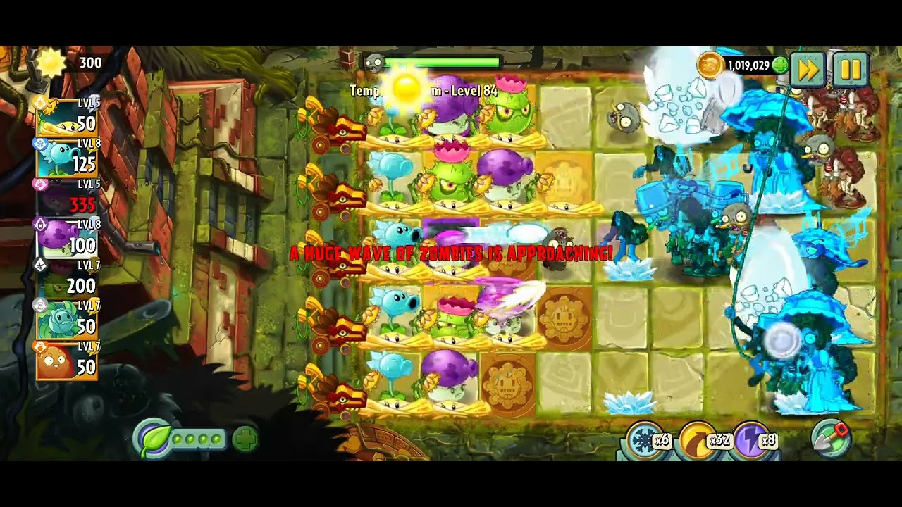 PVZ2 Lost City Endless Level 84 - YouTube
