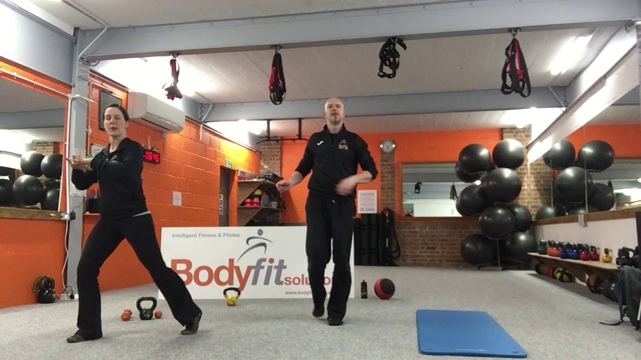Full Body Functional Fitness Class - 40 min - YouTube
