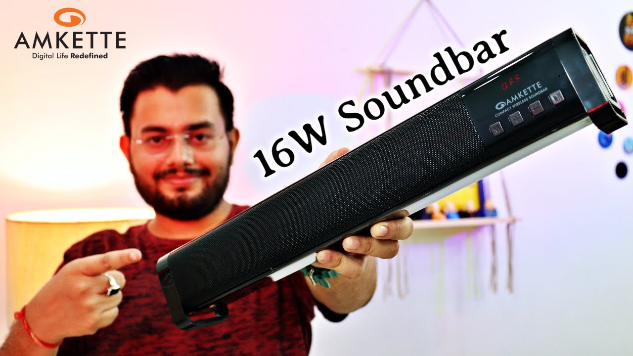 Experience Booming Sound with Boomer Compact 16W Soundbar Pro! 🔊🎶 ...