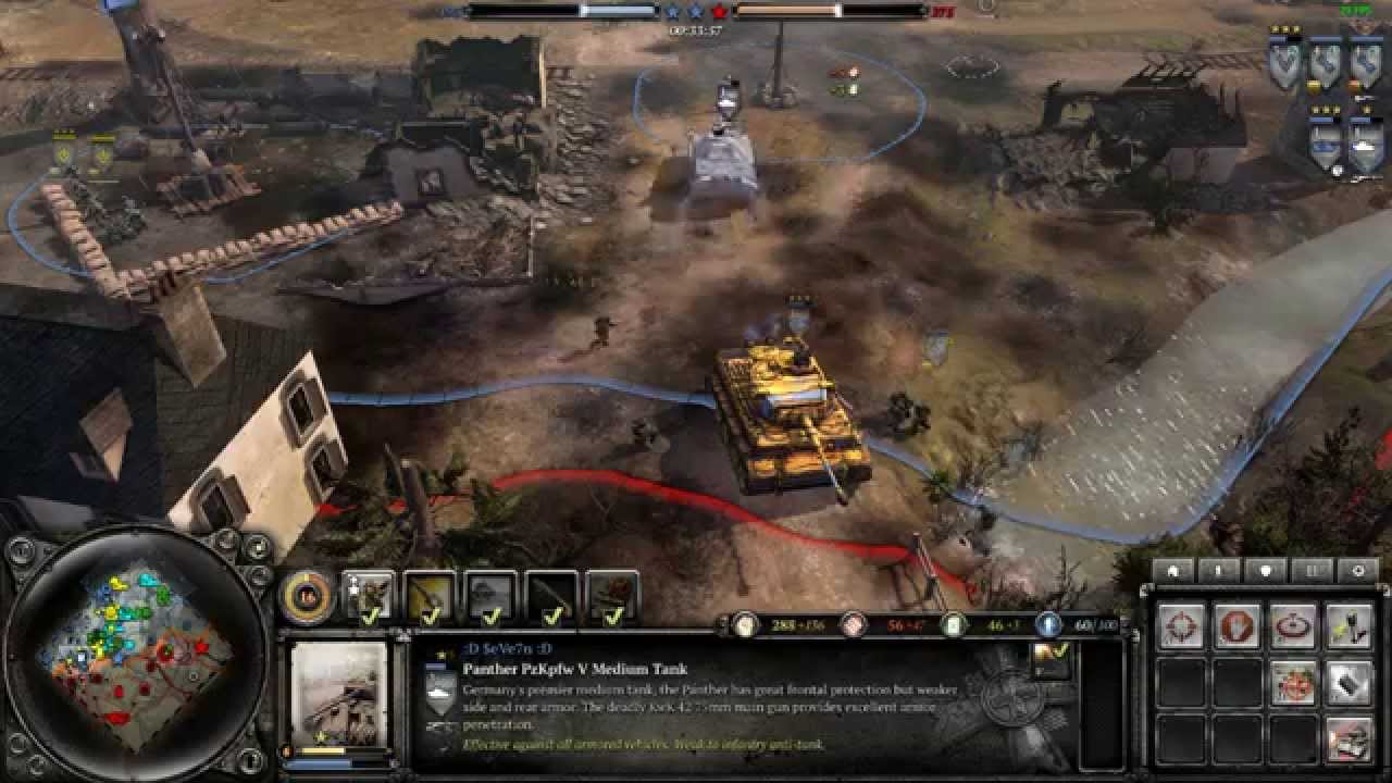 Company of Heroes 2 Elite troops doctrine - YouTube