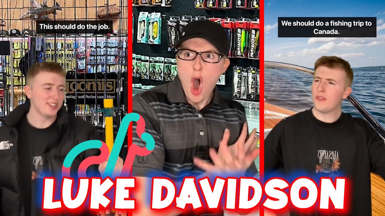 Luke Davidson - Guys go ice fishing in Canada - YouTube