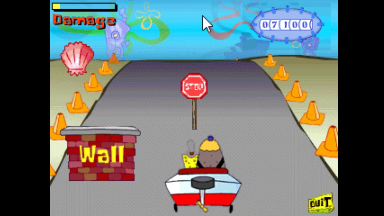 Spongebob Squarepants - Mrs. Puffs Boating School (1999 PC Game) - YouTube