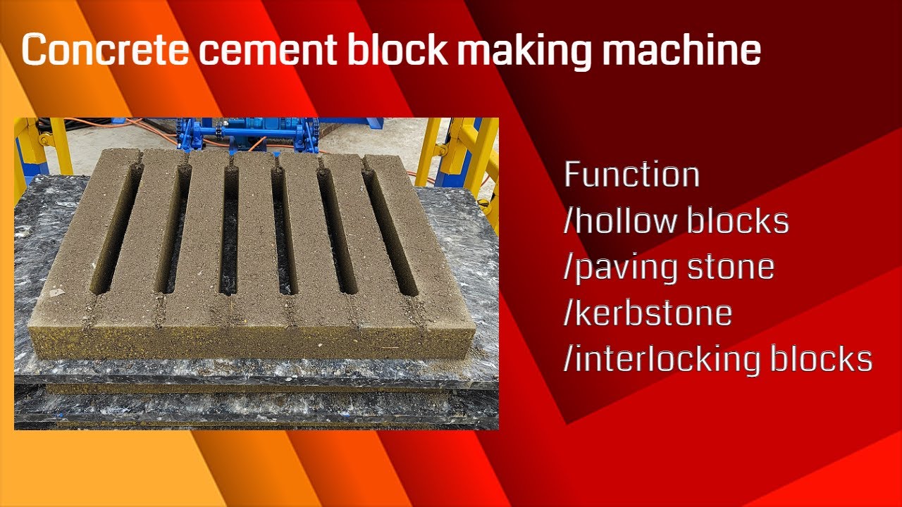 Drain cover block machine, qt4-25 concrete sand brick block making ...
