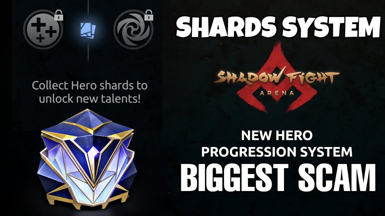 SHARDS SYSTEM / SHARDS CHEST BiGGEST SCAM in Shadow Fight Arena - YouTube