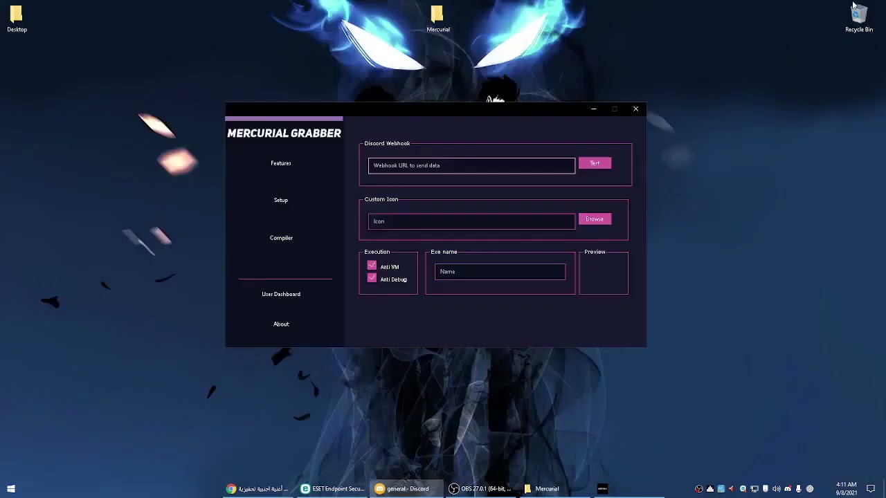 mercurial grabber v1 0 3 the new best token grabber - YouTube