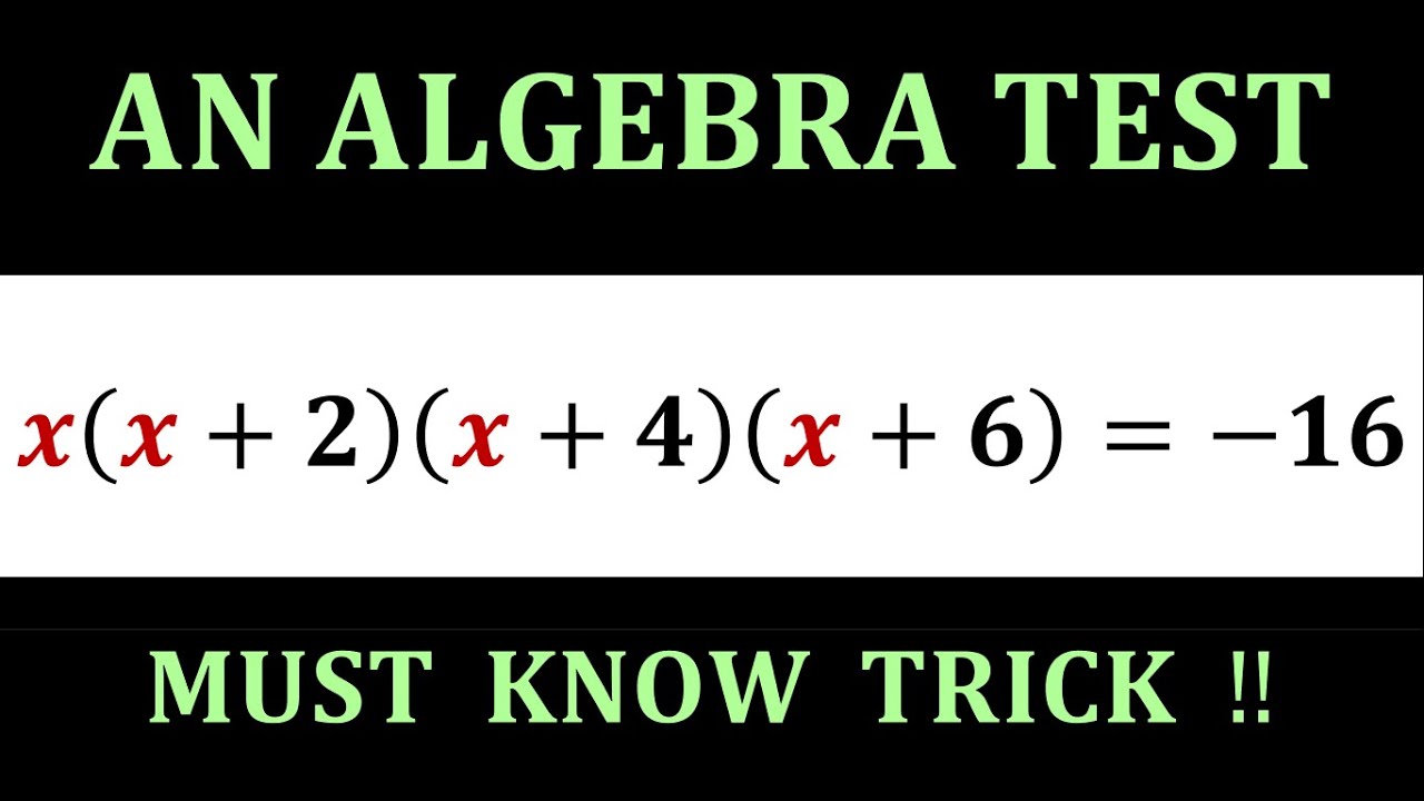 Solving Quartic Equation: Master This Essential Algebra Technique ...