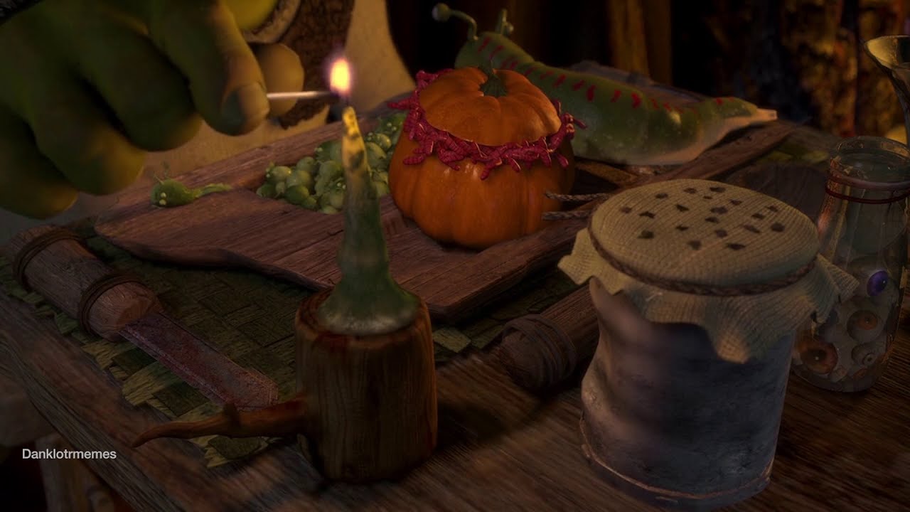 The Last Goodbye by Billy Boyd but with scenes from the Shrek franchise ...