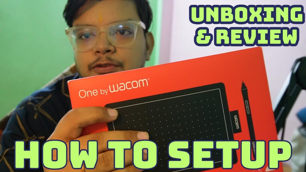 Wacom One Pen Tablet 2024 Unboxing || How to Setup WACOM PEN TABLET ...