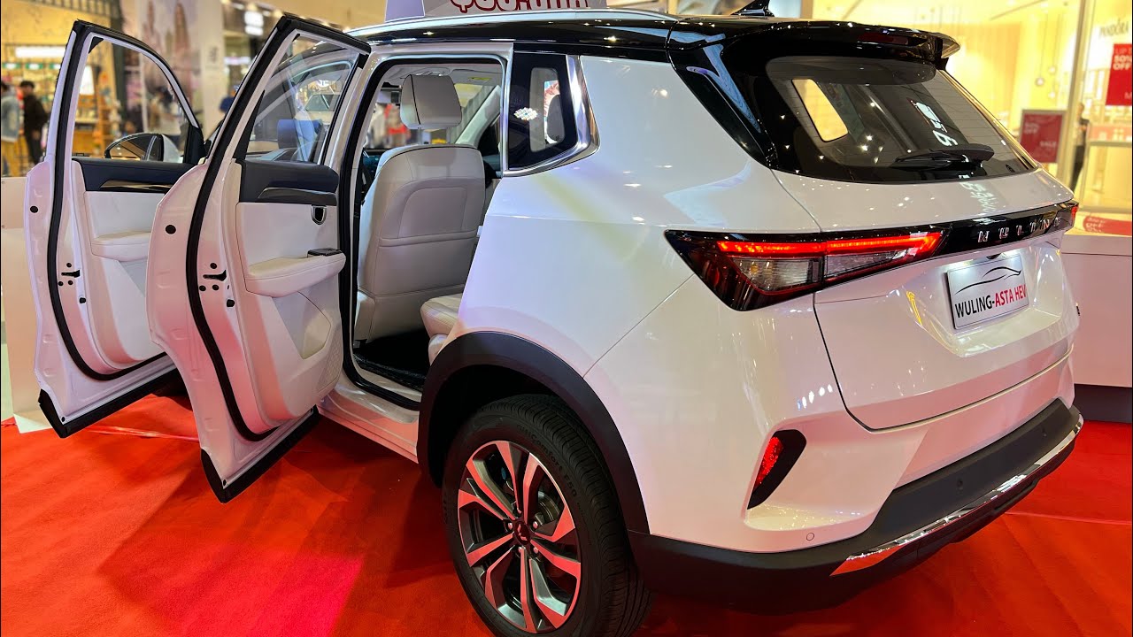 2023 Wuling ASTA HEV White Color - New Asta 2023 HEV the best SUV - YouTube