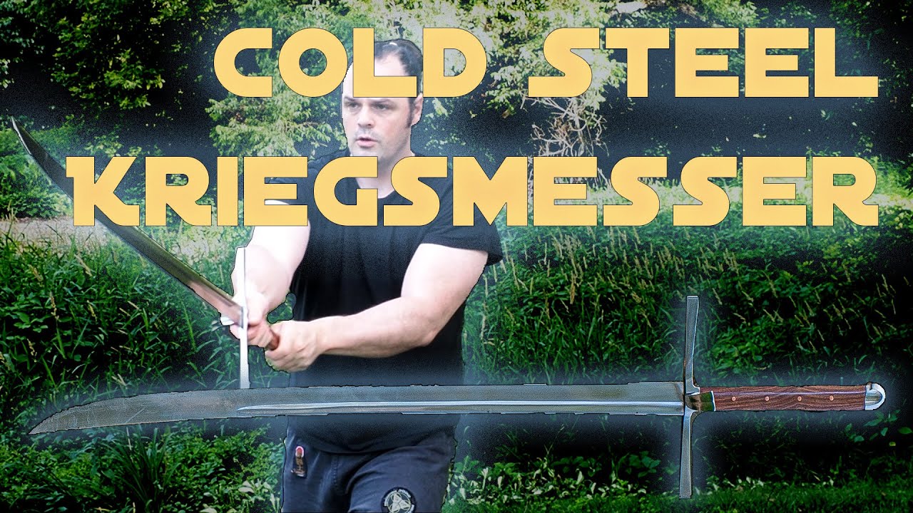 Cold Steel Kriegsmesser Review - YouTube