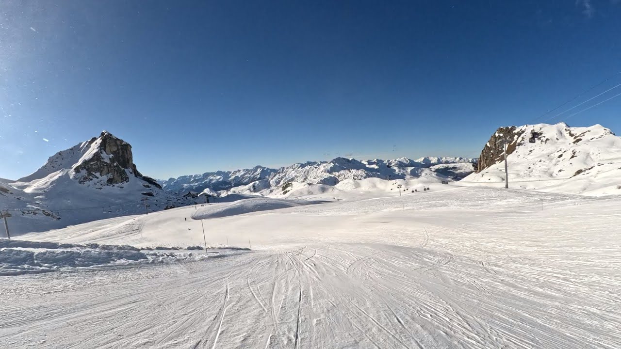 LA PLAGNE PARADISKI FRANCE -ROCHE DE MIO - Levasset (Long Way ...