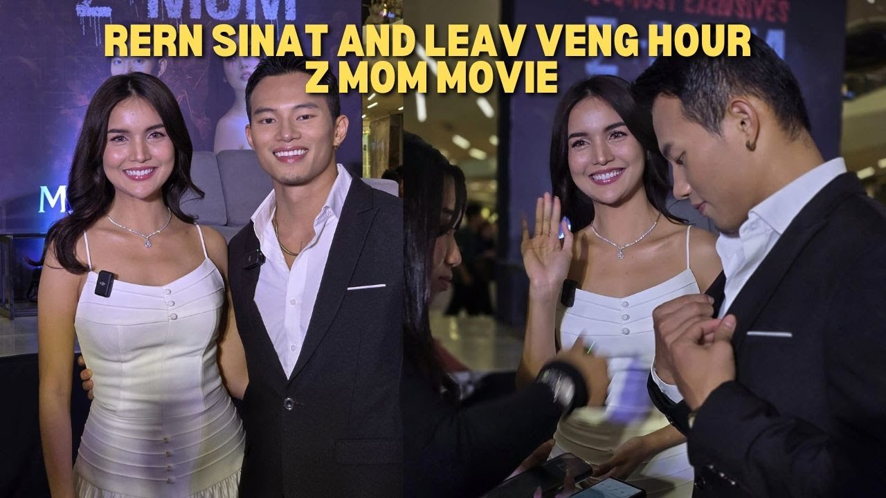 Z MOM PRESSCON IN SM MOA - CAMBODIAN STARS RERN SINAT AND LEAV VENG ...