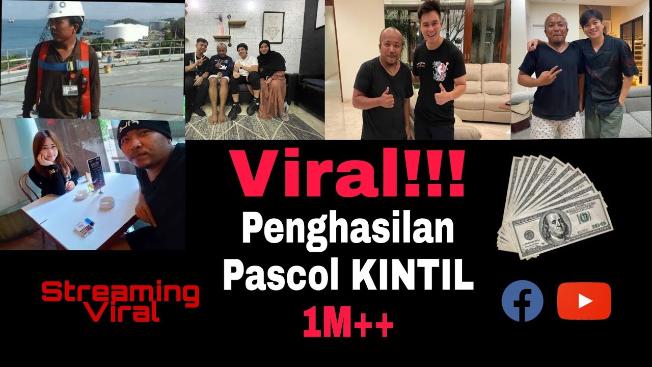 Viral penghasilan bang pascol KINTIL 1M ++/bulan - YouTube