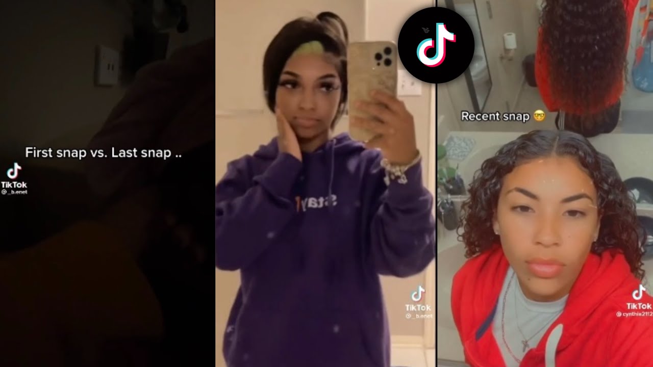 My First Snap VS Last Snap TikTok Trend Compilation - YouTube