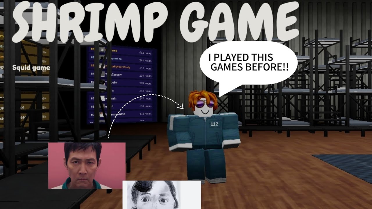 Roblox: Shrimp game - Bacon tried to escape! | Squid game | #squidgame ...