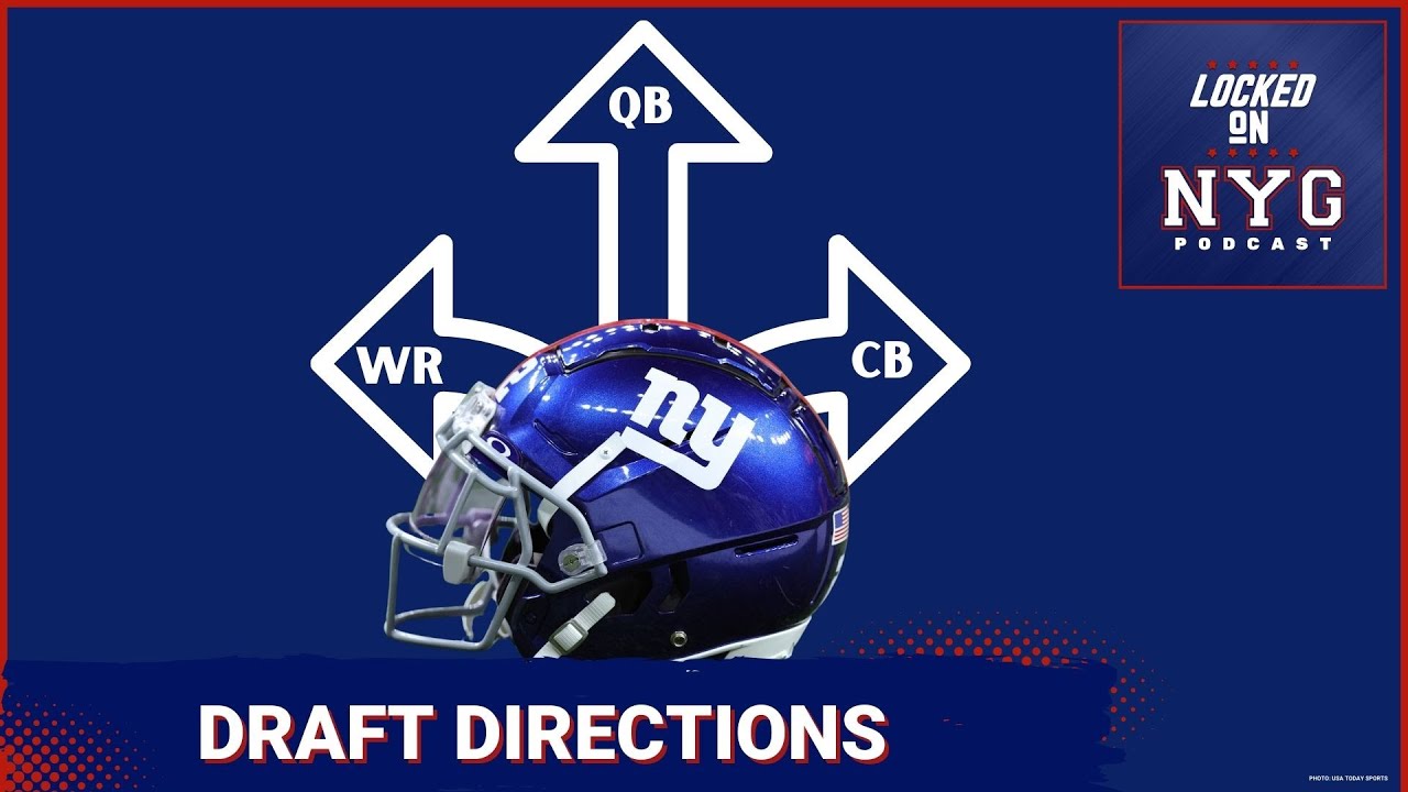 New York Giants Draft Directions - YouTube