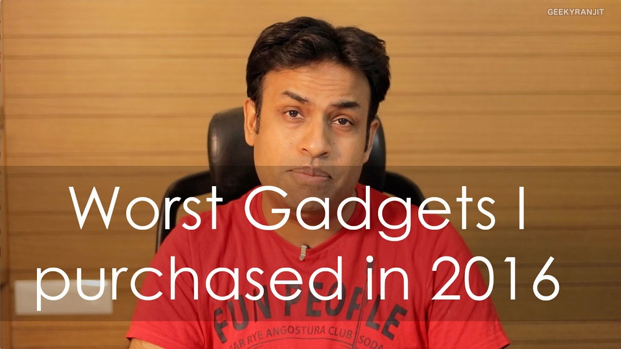 My Worst Tech Gadget Purchases of 2016 😞 - YouTube