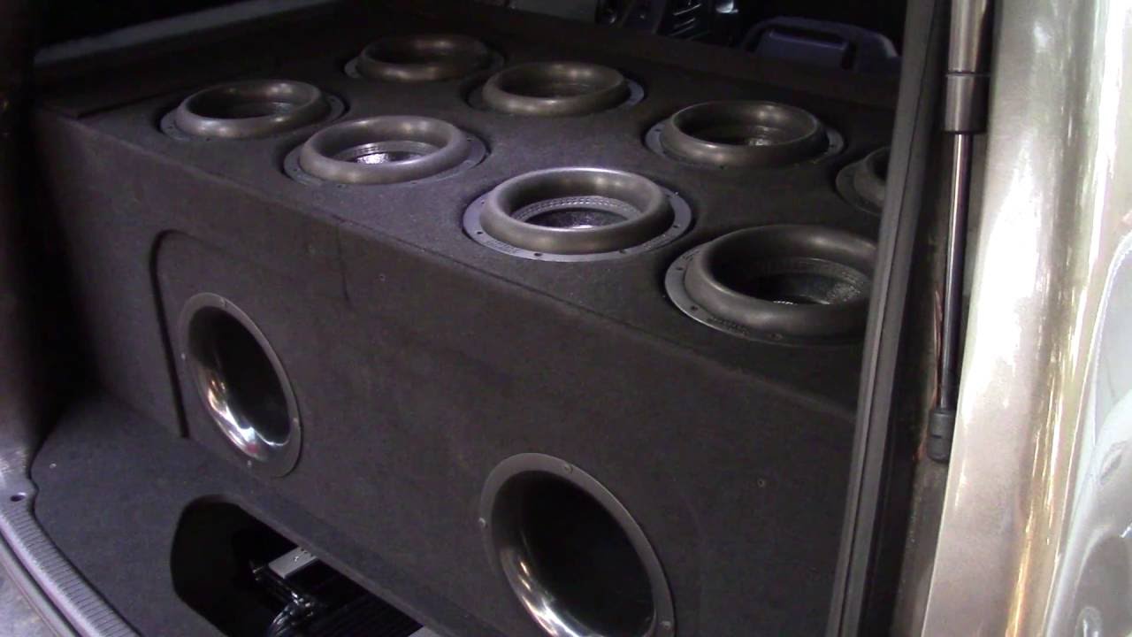 8 SUNDOWN SA v3 8s & B2 M1U MONSTER AMP - YouTube