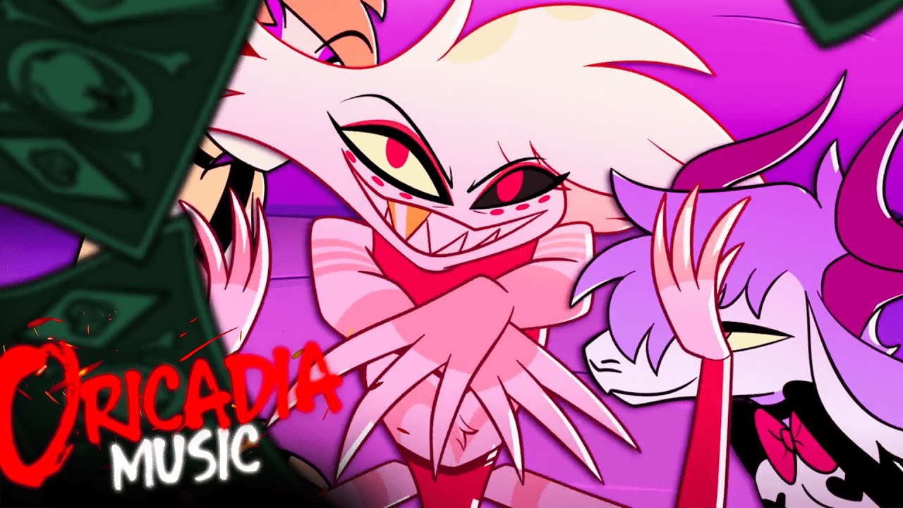 ANGEL DUST SONG | "LEASH" | ORICADIA FT. BEN SCHULLER [HAZBIN HOTEL ...
