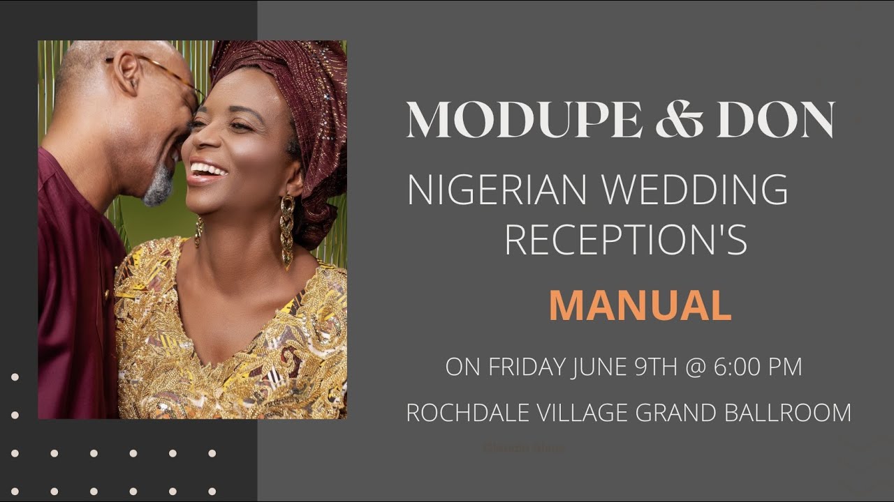 Modupe & Don Wedding - YouTube