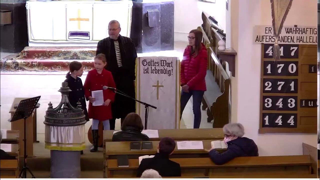 Gottesdienst Zum Sonntag Jubilate Mit Pfarrer Dietrich Galter Youtube