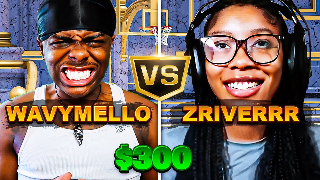 I CHALLENEGE THE #1 NBA 2K STREAMER WAVY MELLO TO A $300 POT WAGER ...