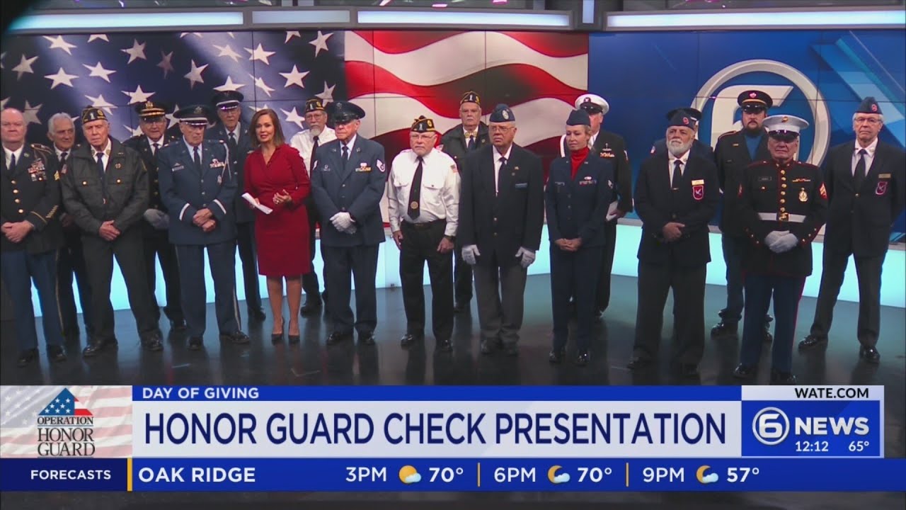 Honor Guard units receive $105k+ donated during 2024 Operation Honor ...