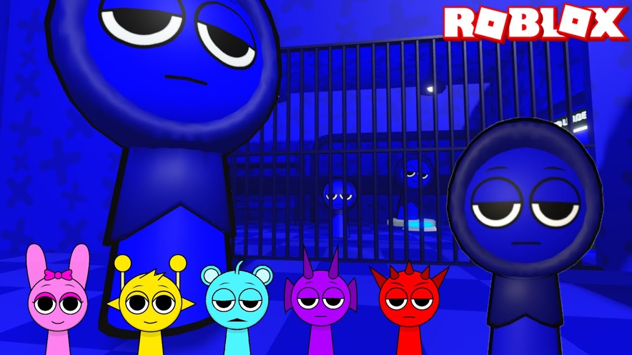 Sprunki Jevin Played Sprunki Jevin Prison Run Obby in ROBLOX ...