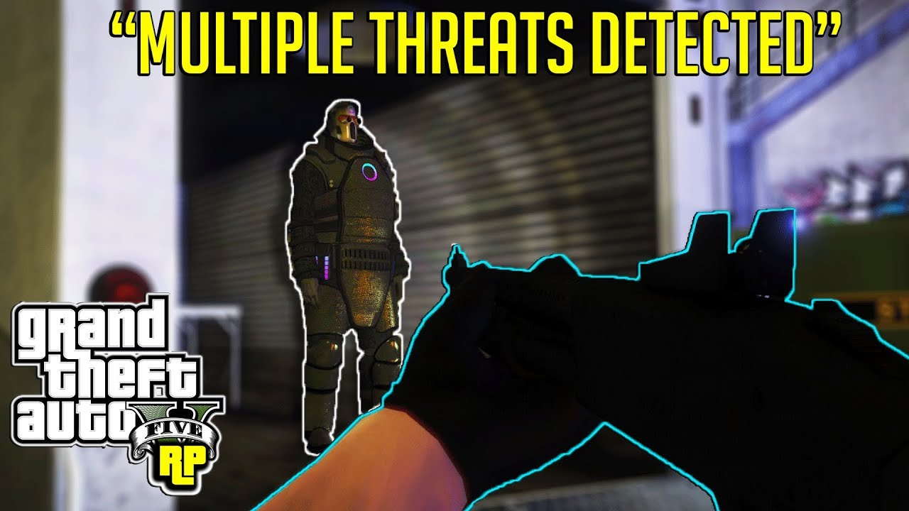 Robot Scares S.W.A.T. Team! (GTA RP) - YouTube