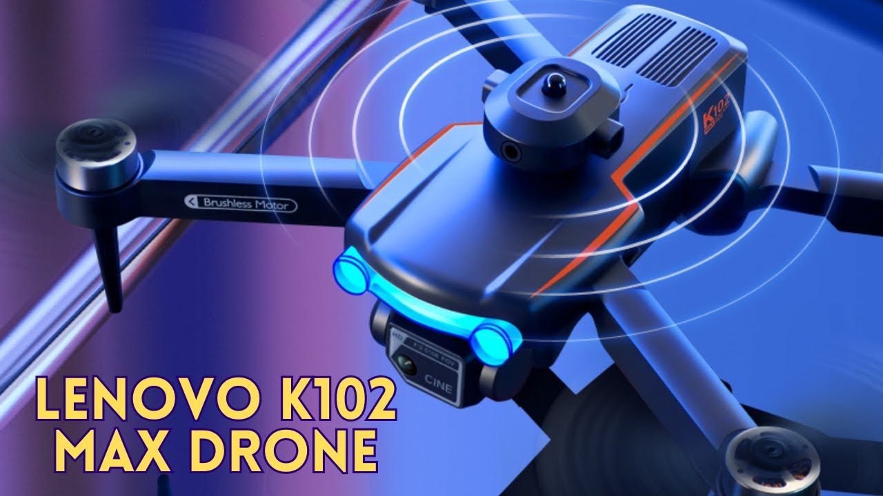 Lenovo K102 Max Drone - YouTube