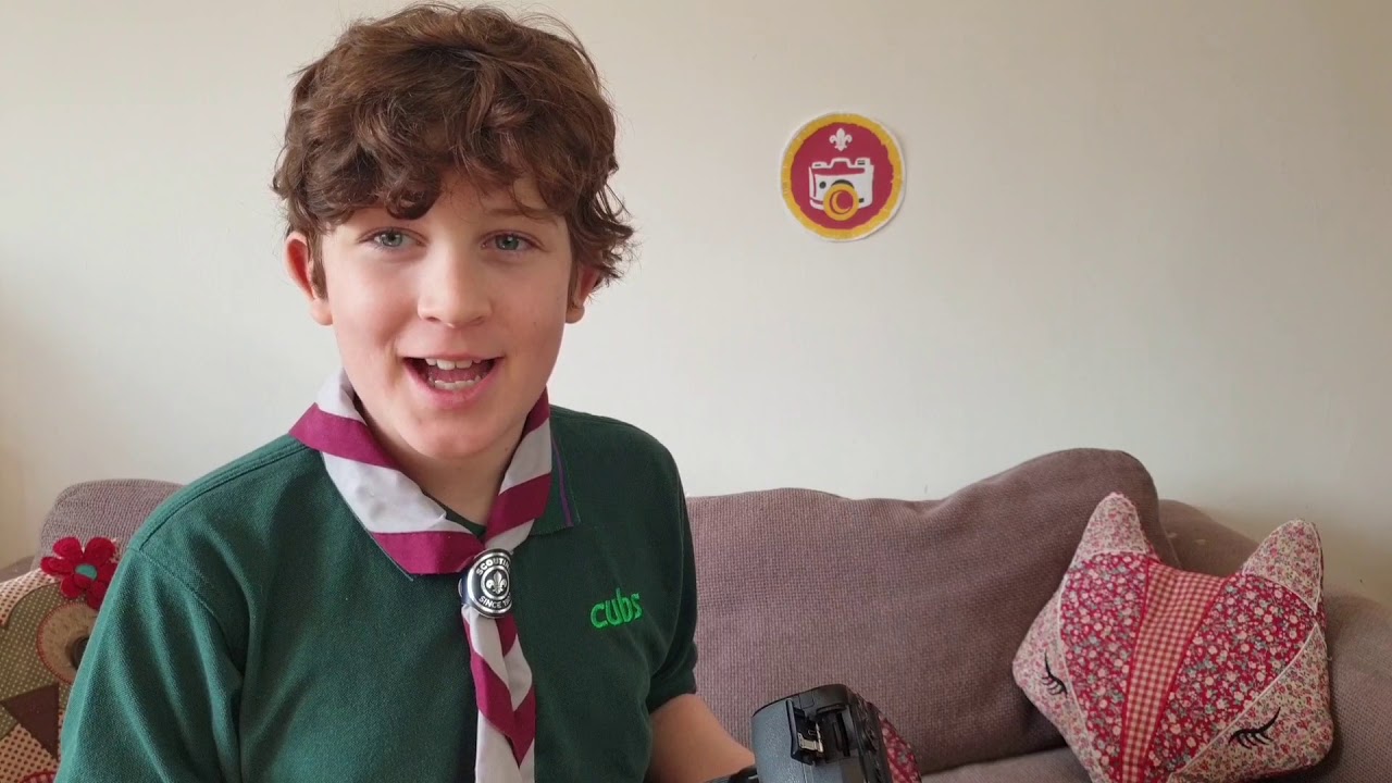 Jake's Scouting, Cub Scout Photographer Activity Badge - YouTube