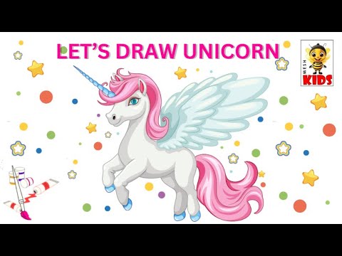 Draw a Unicorn | Preschool Activity for Fun Learning | Learning Time Fun | Kids' Art Adventure ...
