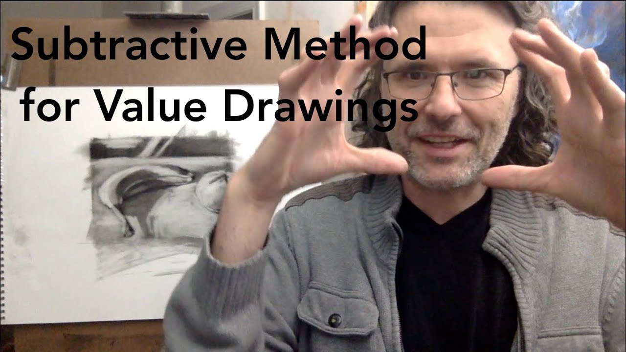 Subtractive Method for Value Drawings - YouTube