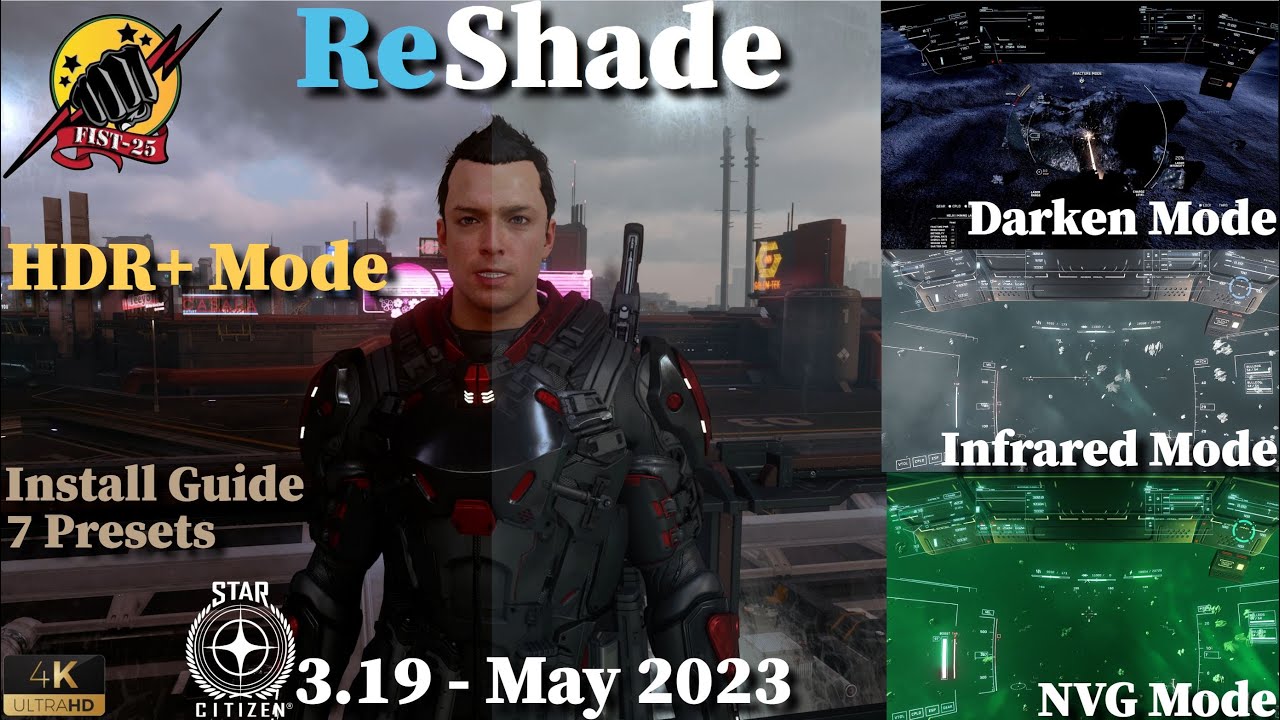 ReShade in Star Citizen 3.19 [May 2023] - YouTube