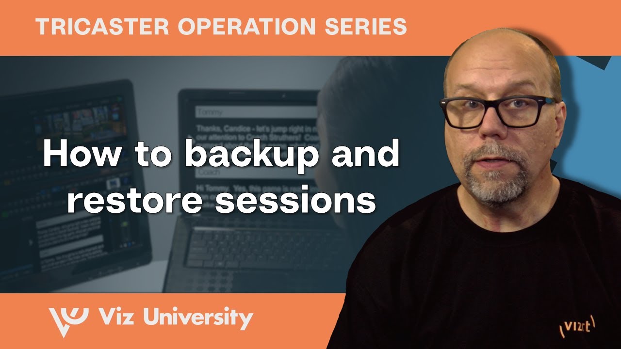 How to backup and restore sessions - YouTube